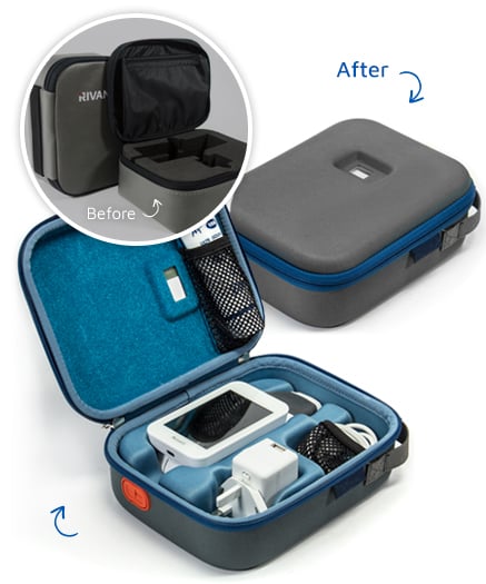 Branded Molded Case for Clinical Device │Cases By Source